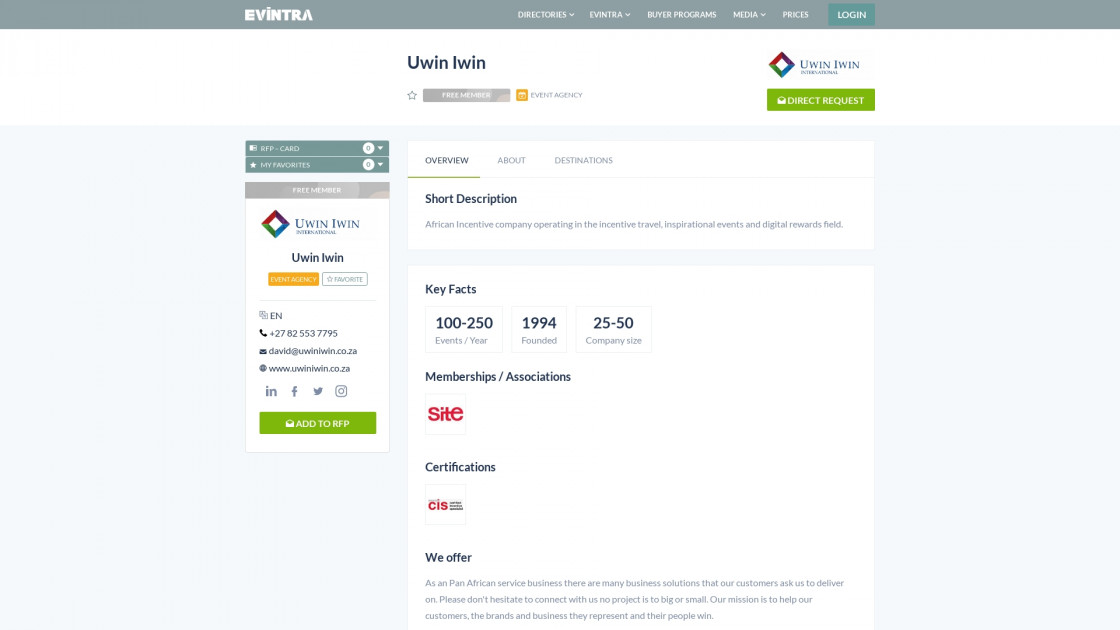 Uwin Iwin - Event Agency | EVINTRA