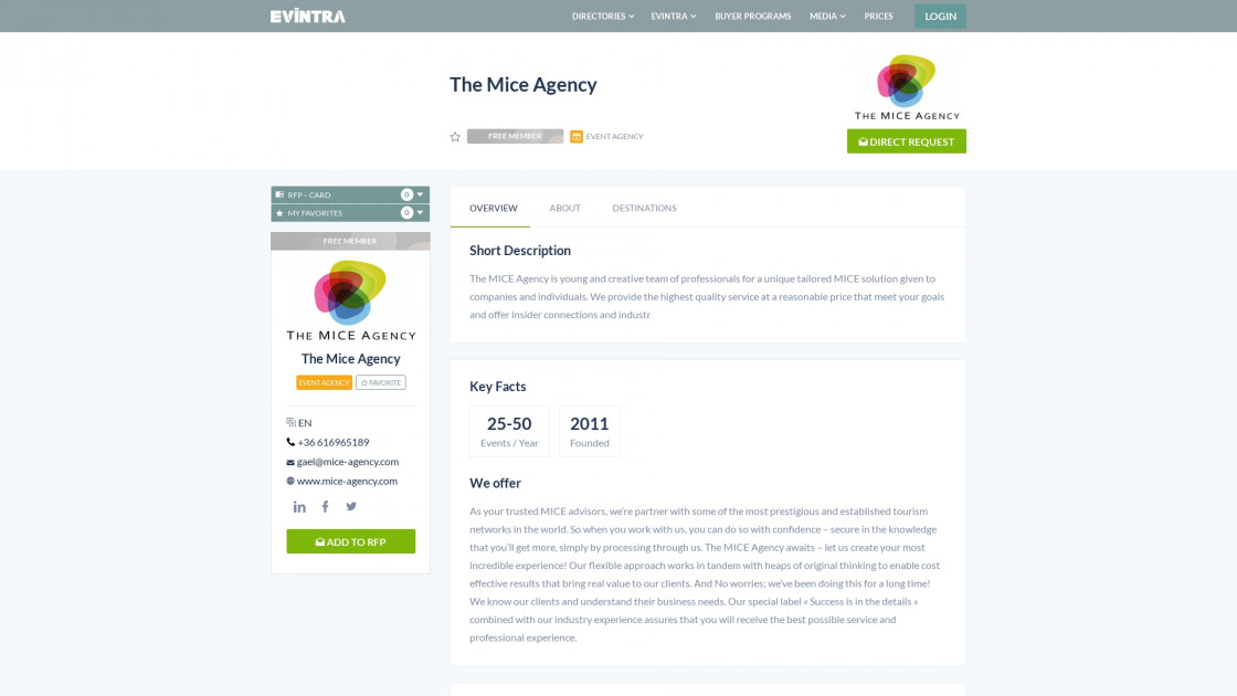 The Mice Agency - Event Agency | EVINTRA